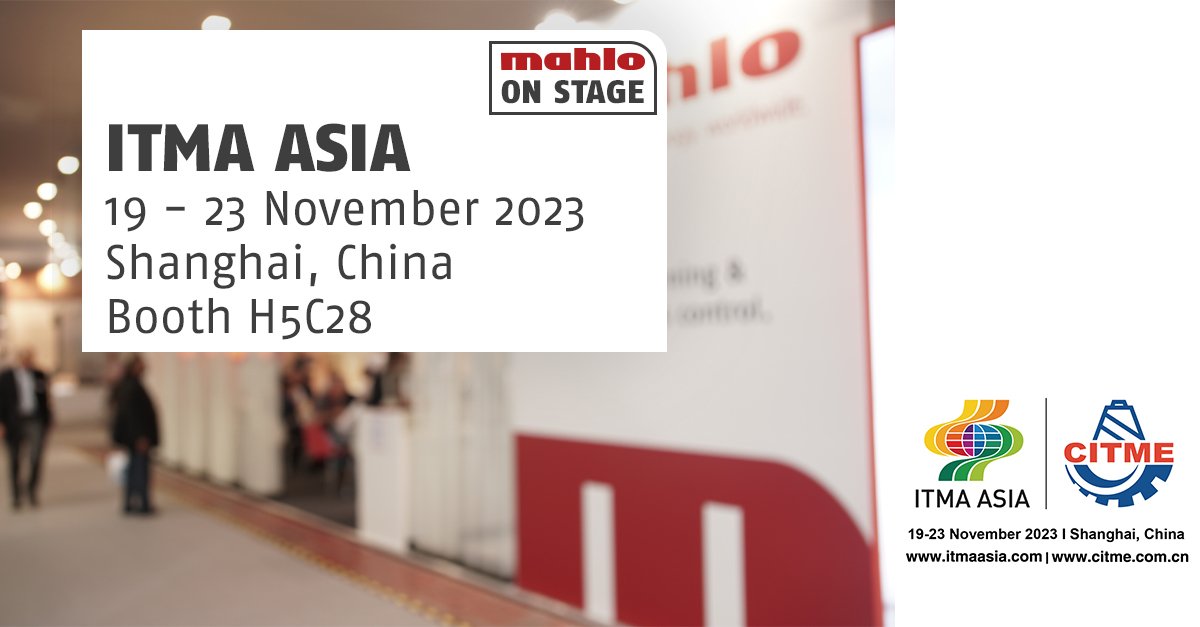 Innovative textile production and finishing: Mahlo presents new ...